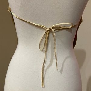 Tops | Nwot Gold Asian Inspired Embroidered Top | Poshmark